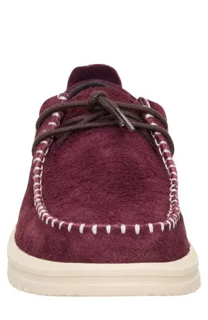 HEY DUDE Wally Nxt Suede Lace-up Shoe