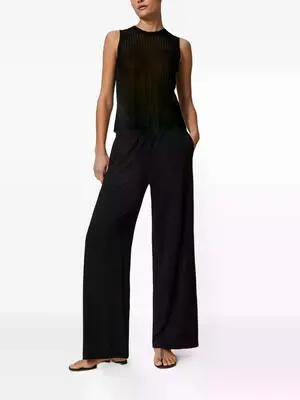 TWINSET Side-pocket Palazzo Trousers