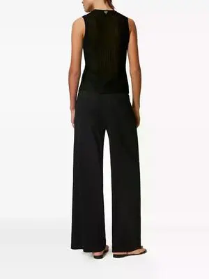 TWINSET Side-pocket Palazzo Trousers