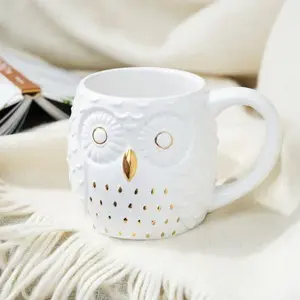 PINKY UP (ACCESSORIES) Olivia Ceramic Owl Mug