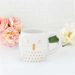 PINKY UP (ACCESSORIES) Olivia Ceramic Owl Mug