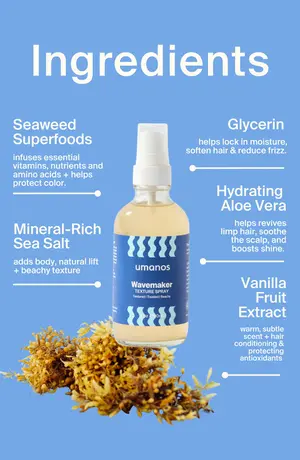 UMANOS Wavemaker Texture Sea Salt Spray
