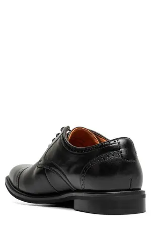 STACY ADAMS Bailey Cap Toe Derby - Black