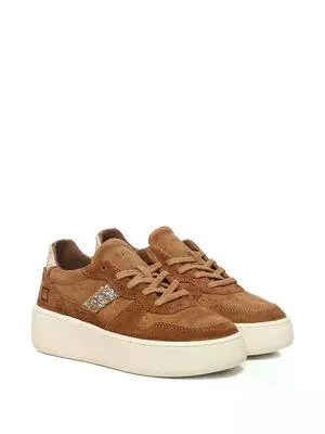 D.a.t.e. Platform Leather Sneakers