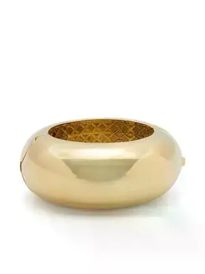 Eddie Borgo 12kt Yellow Domed Cuff Bracelet - Gold