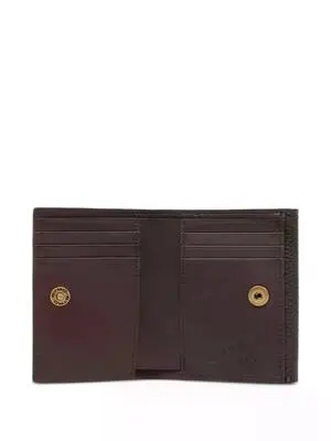 Etro Pegasus-embellished Buckle Wallet - Brown