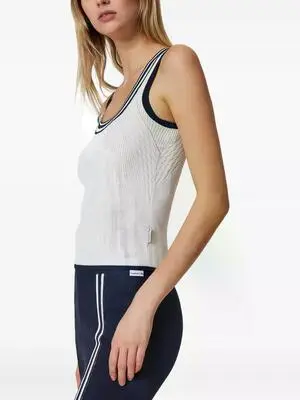 TWINSET Contrasting-trim Ribbed Top