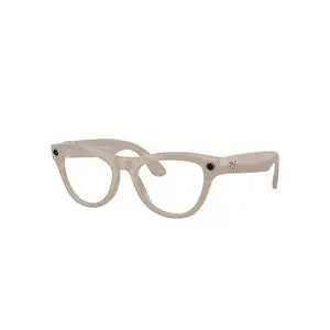 Ray-ban Meta Ai Glasses - Shiny Chalky Gray