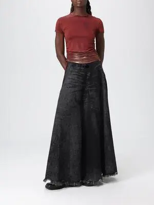 DIESEL® Sheer Ruched Top