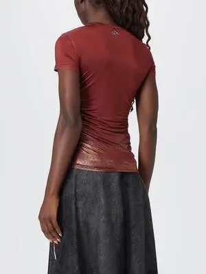 DIESEL® Sheer Ruched Top