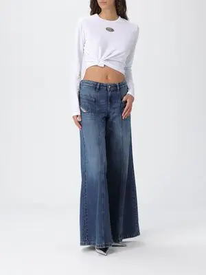 DIESEL® Wide Leg Jeans - Blue