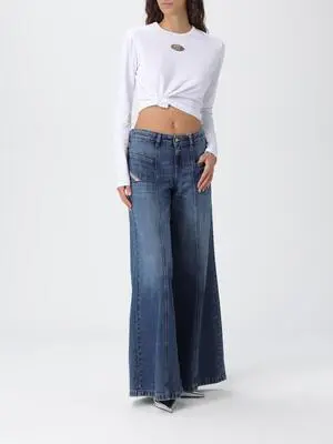 DIESEL® Wide Leg Jeans - Blue