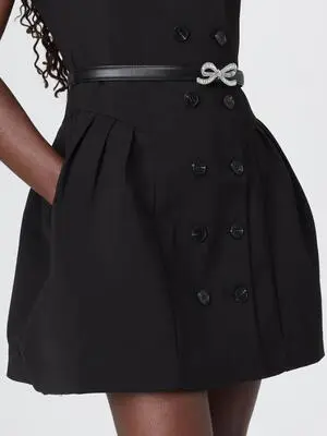 SELF-PORTRAIT Double-breasted Mini Dress