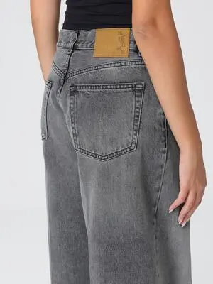HAIKURE Wash Wide Leg Jeans - Grey