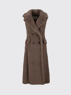 Max Mara Fur Vest - Brown
