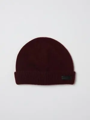 Emporio Armani Beanie - Burgundy