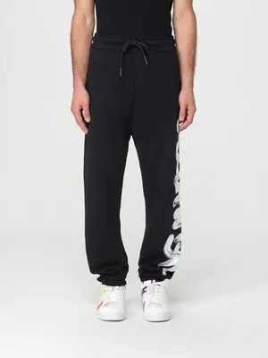DISCLAIMER Printed Pants - Black