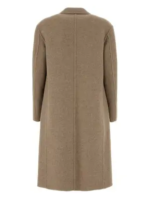 THE ROW Fedra Cashmere Coat - Beige
