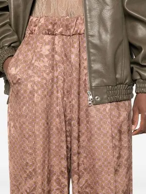 Dries Van Noten Pila Cotton Trousers