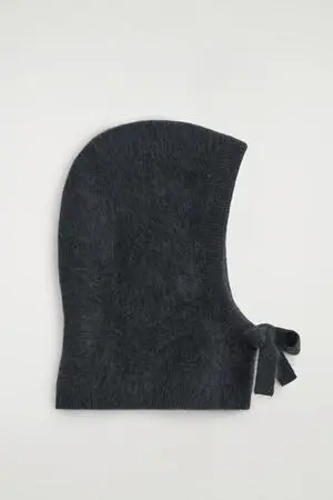 Cos Brushed Cashmere Hood - Gray