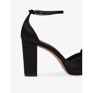 PHASE EIGHT Crossover-strap Satin Heeled Sandals