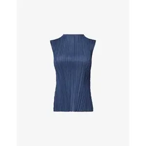 Issey Miyake Round Neck Camis Tanks For Women