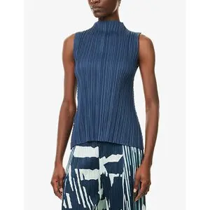 Issey Miyake Mellow Pleats Knit Top