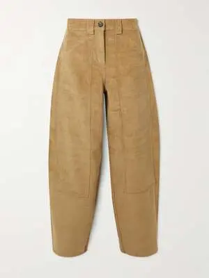 Co Cotton-corduroy Barrel-leg Pants