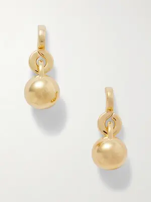 LAURA LOMBARDI Gioca -plated Earrings - Gold