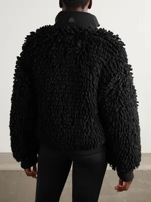 Moncler Edward Enninful Wool-blend Zip-up Cardigan