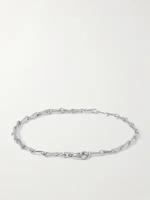LAURA LOMBARDI Corre Platinum-plated Bracelet