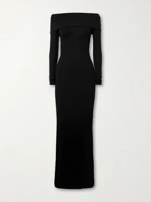 Eterne Ribbed Evening Dresses