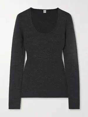 Toteme Scoop Neck Sweaters For Women