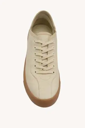 THE ROW Canvas Sneakers - Sage Tint