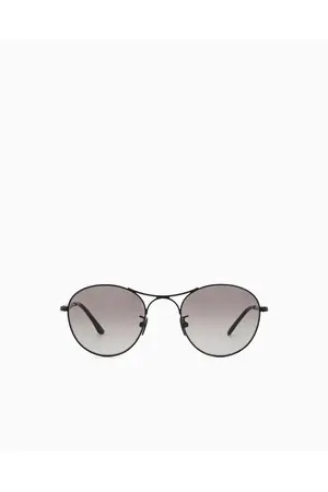 Giorgio Armani Metal Sunglasses - Black