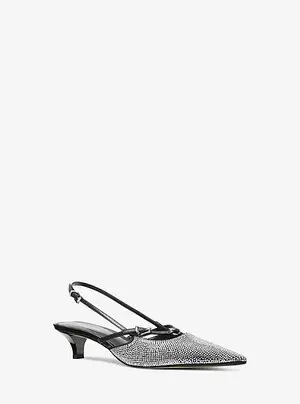 Michael Kors Selina Embellished Slingback Pump