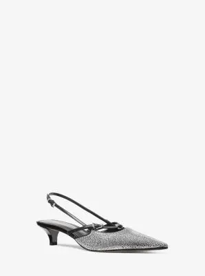 Michael Kors Selina Embellished Slingback Pump