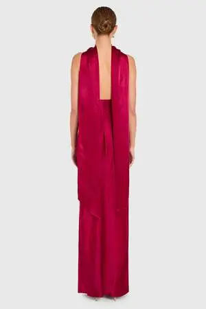 Amanda Uprichard Ashton Maxi Dress - Wine
