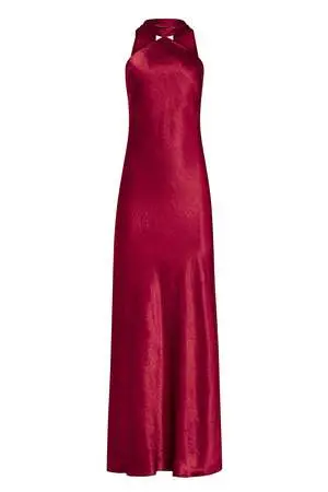 Amanda Uprichard Ashton Maxi Dress - Wine