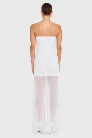 Amanda Uprichard Strapless Maxi Dress