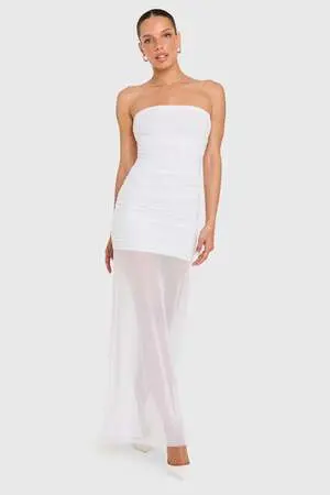 Amanda Uprichard Strapless Maxi Dress