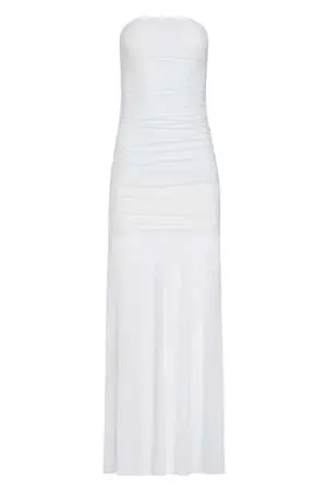 Amanda Uprichard Strapless Maxi Dress