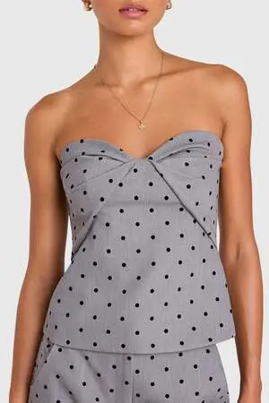 Amanda Uprichard Strapless Soho Top