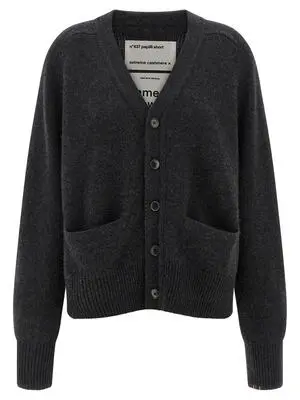 Extreme Cashmere N°437 Papilli Short Cardigan - Gray