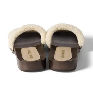 Miu Miu Suede Clogs