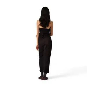 Miu Miu Long Ribbed Knit Jersey Dress