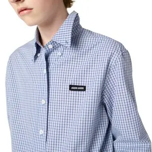 Miu Miu Checked Shirt