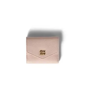 Miu Miu Small Leather Wallet - Gem