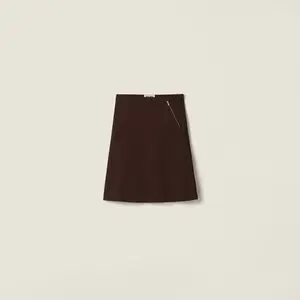 Miu Miu Flared Knit Skirt
