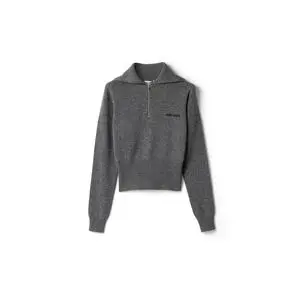Miu Miu Cashmere Half-zipper Sweater